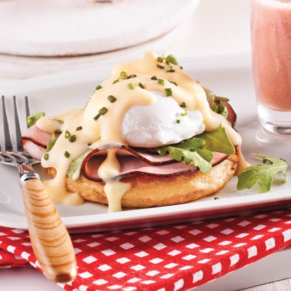 Eggs Benedict - 5 ingredients 15 minutes