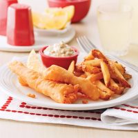 Fish and Chips - 5 ingredients 15 minutes