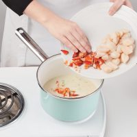 En étapes: la sauce aux fruits de mer - 5 ingredients 15 minutes