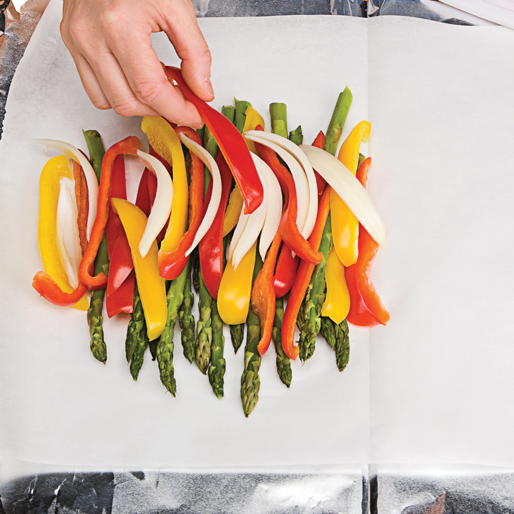 Comment réussir une papillote étanche - 5 ingredients 15 minutes