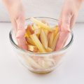 Frites au four croustillantes - 5 ingredients 15 minutes