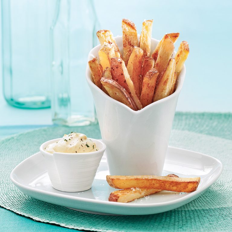 Frites au four croustillantes - 5 ingredients 15 minutes
