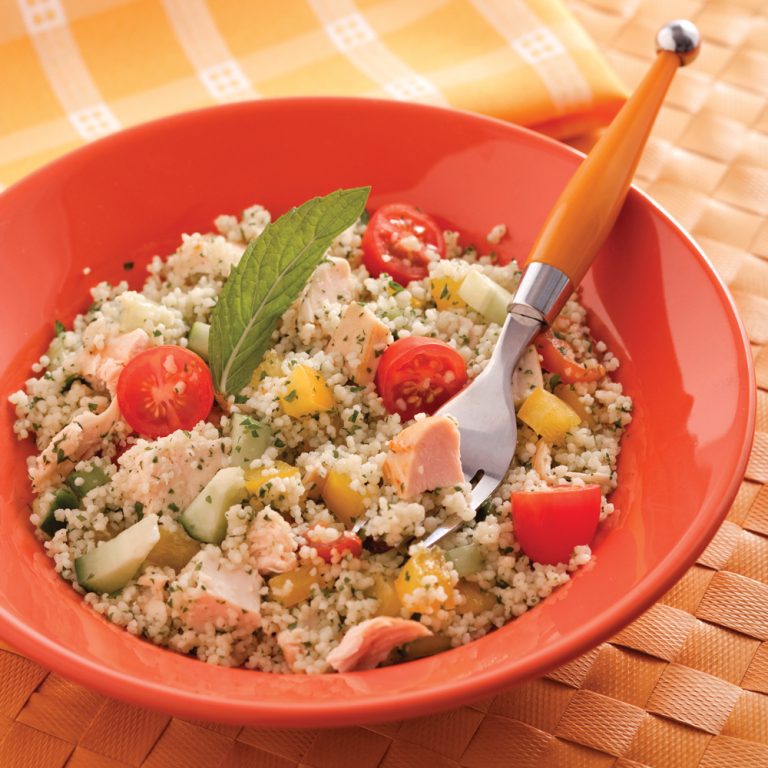 Taboulé au poulet - 5 ingredients 15 minutes