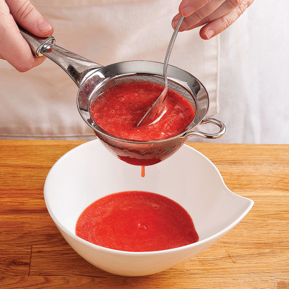 Réaliser un délicieux coulis de fraises - 5 ingredients 15 minutes