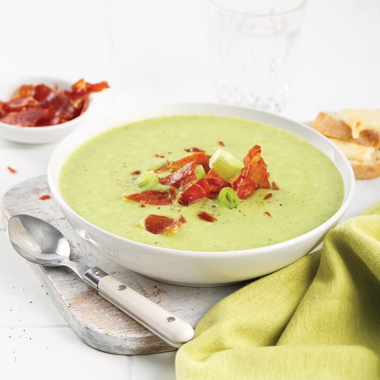 Potage irlandais aux poireaux et chou-fleur - 5 ingredients 15 minutes