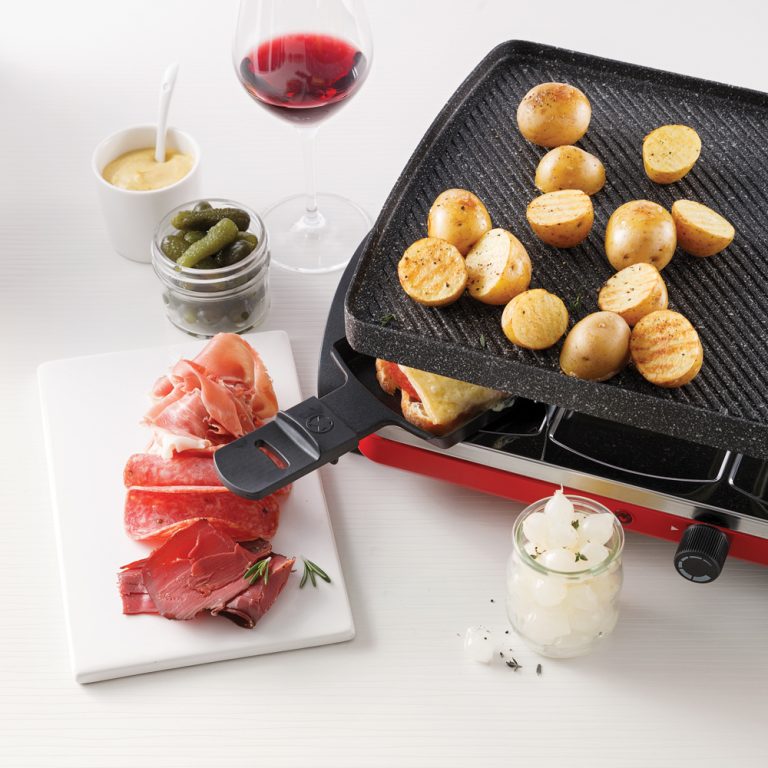Raclette traditionnelle - 5 ingredients 15 minutes