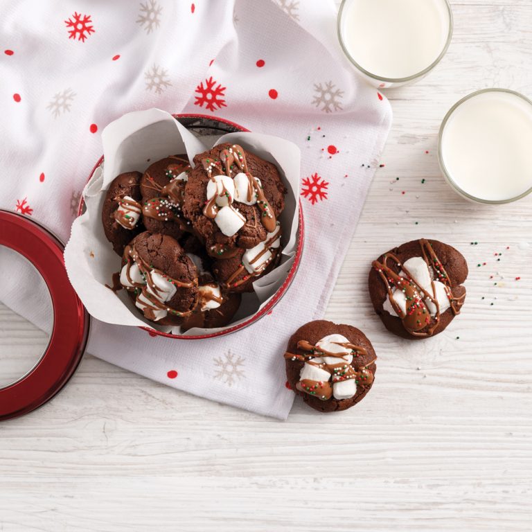 Biscuits au chocolat chaud - 5 ingredients 15 minutes