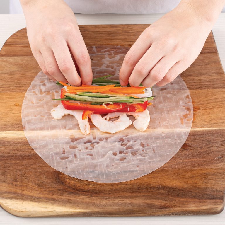 Rouleaux de printemps faciles - 5 ingredients 15 minutes