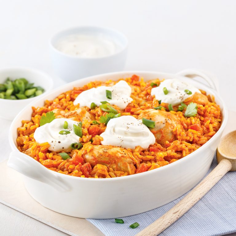 Casserole de poulet au beurre - 5 ingredients 15 minutes