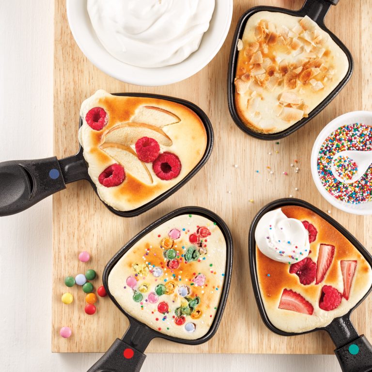 Raclette dessert vraiment trippante - 5 ingredients 15 minutes