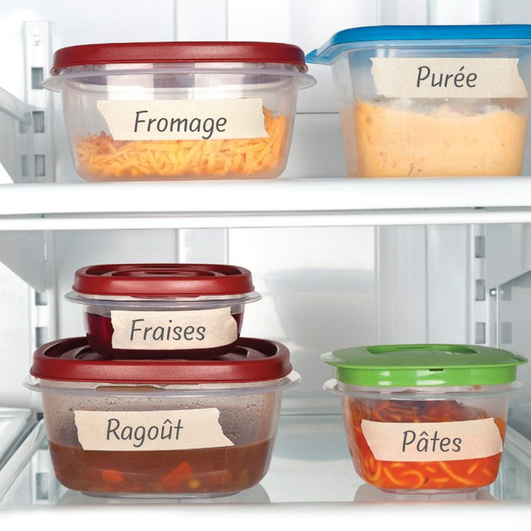 Guide de conservation des aliments - 5 ingredients 15 minutes