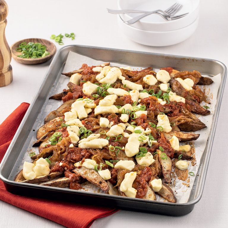 Plaque de poutine italienne - 5 ingredients 15 minutes