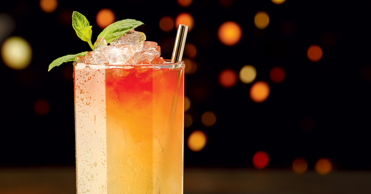 Chartreuse Swizzle - 5 ingredients 15 minutes