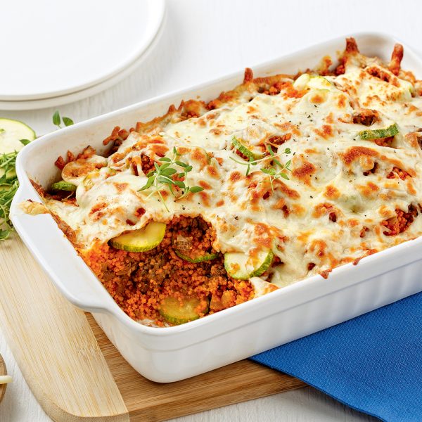 Gratin de couscous au boeuf, tomates et courgettes - 5 ingredients 15 ...