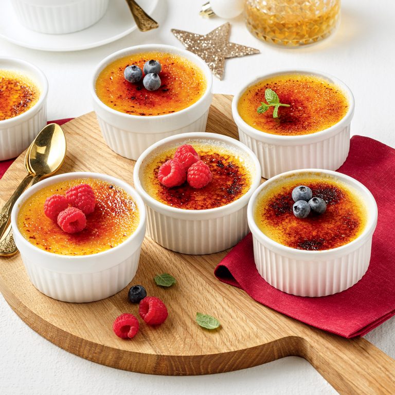 Crèmes brûlées à la vanille - 5 ingredients 15 minutes