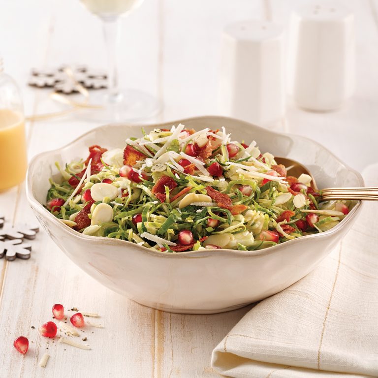 Salade de choux de Bruxelles - 5 ingredients 15 minutes