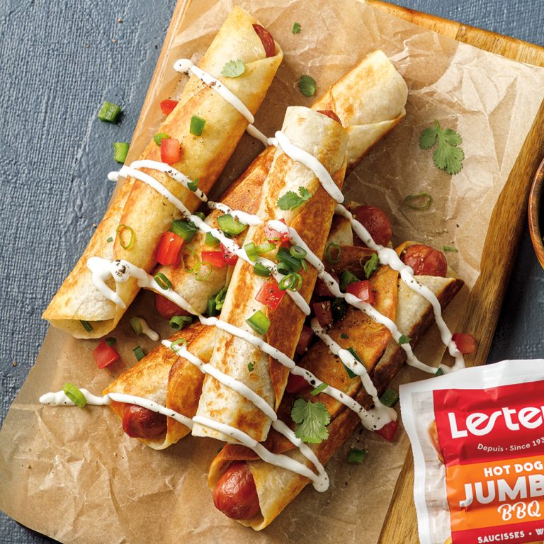 Quesa-dogs - 5 ingredients 15 minutes