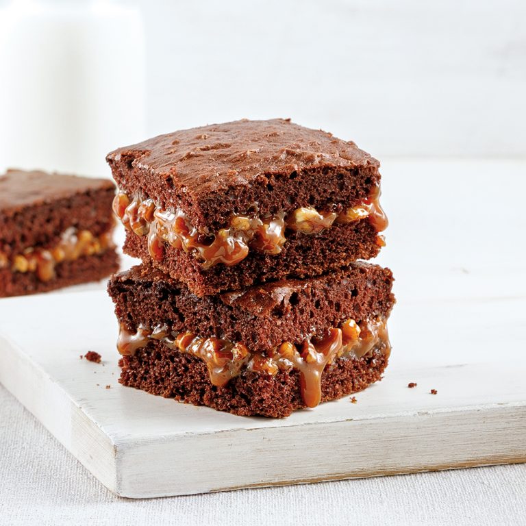Carrés choco-caramel - 5 ingredients 15 minutes