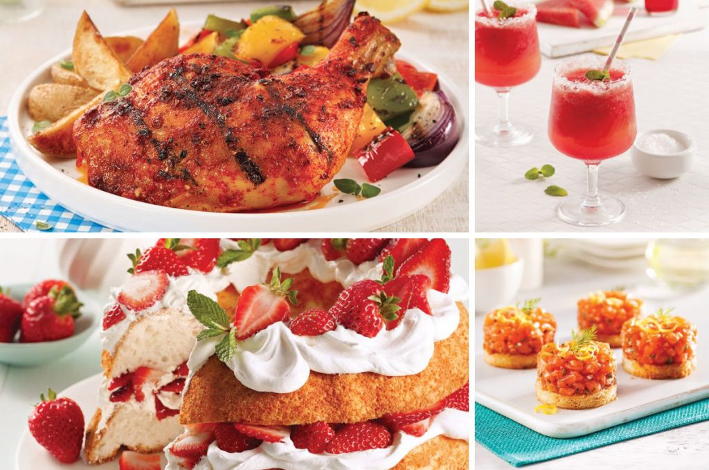 Soupers entre amis: 5 menus parfaits pour l’été - 5 ingredients 15 minutes