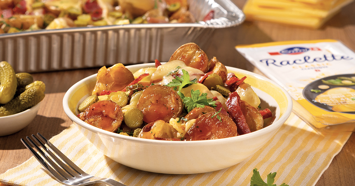 Poutine-raclette sur le barbecue - Glouton