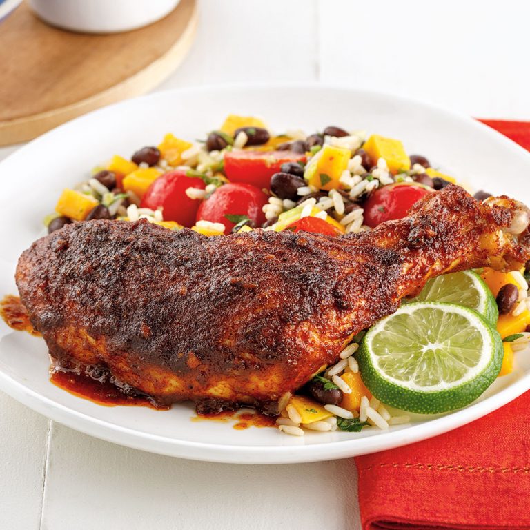 Cuisses de poulet à la cubaine - 5 ingredients 15 minutes