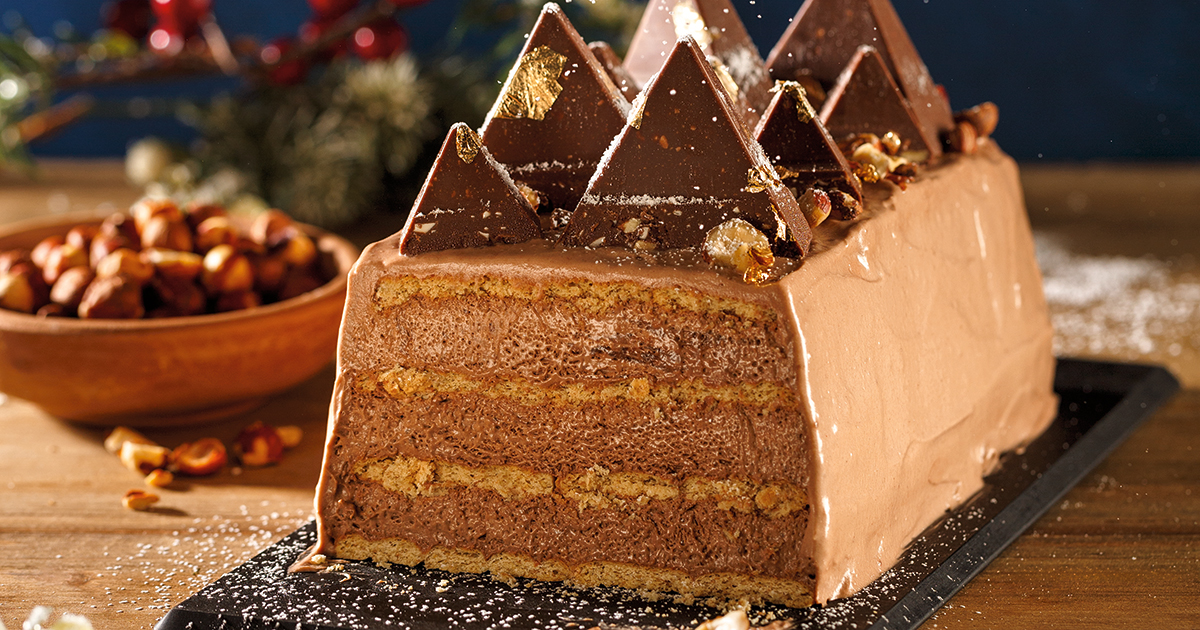 Gâteau frigidaire à la Toblerone - 5 ingredients 15 minutes