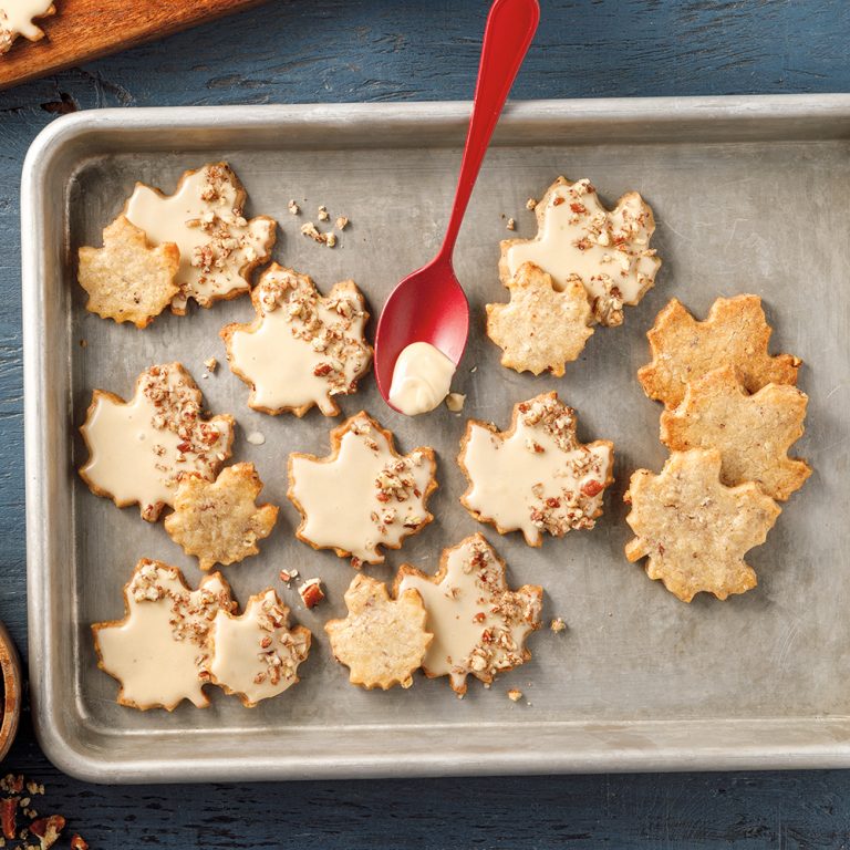 Biscuits croquants aux noix et beurre d’érable - 5 ingredients 15 minutes