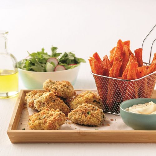 Croquettes de poulet au parmesan à l’italienne - 5 ingredients 15 minutes