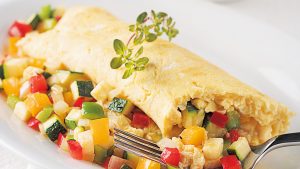 Omelette provençale - Les recettes de Caty