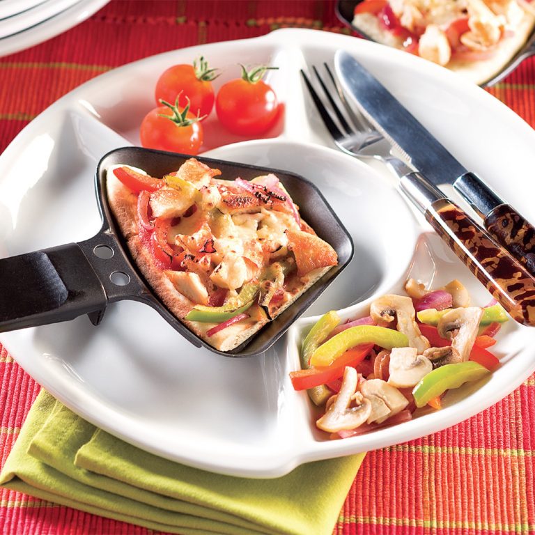 Pizza raclette - Les recettes de Caty