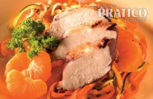Salade de poulet aux mandarines - Les recettes de Caty