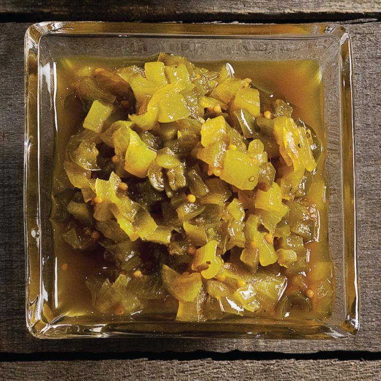 Relish maison - Les recettes de Caty