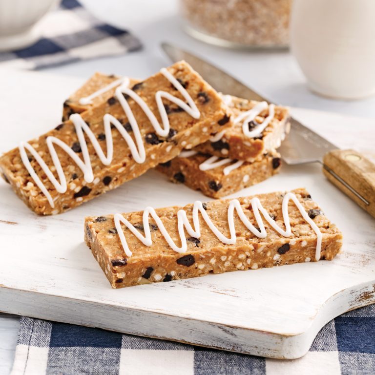 Barres tendres aux bleuets - Les recettes de Caty