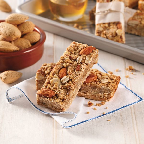 Barres tendres aux amandes - Les recettes de Caty