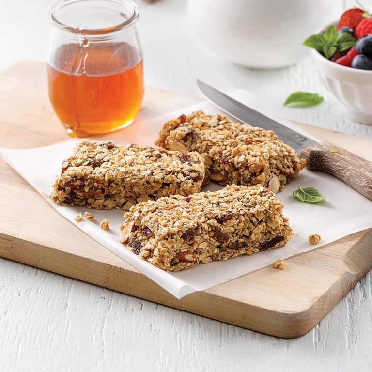 Barres tendres amandes et cajou - Les recettes de Caty