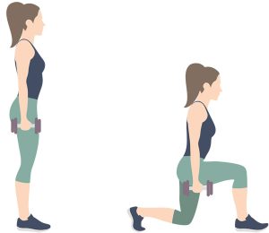 L'exercice payant du mois: La fente - Les recettes de Caty