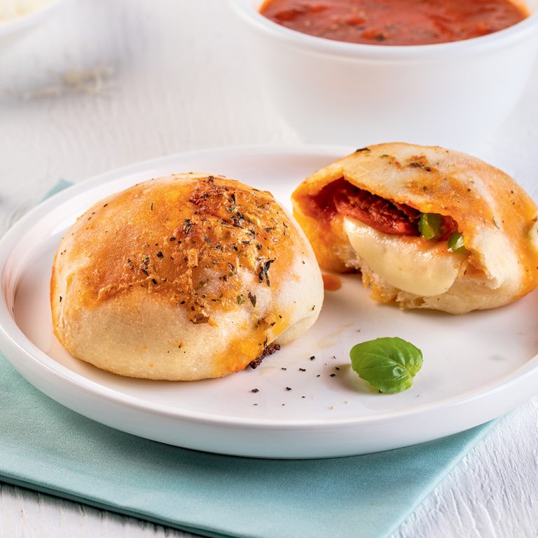 Pochettes farcies à la pizza - Les recettes de Caty