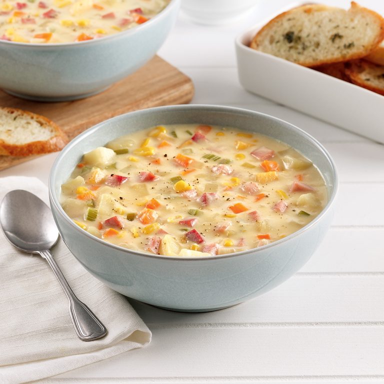 Chaudrée de jambon et maïs - Les recettes de Caty