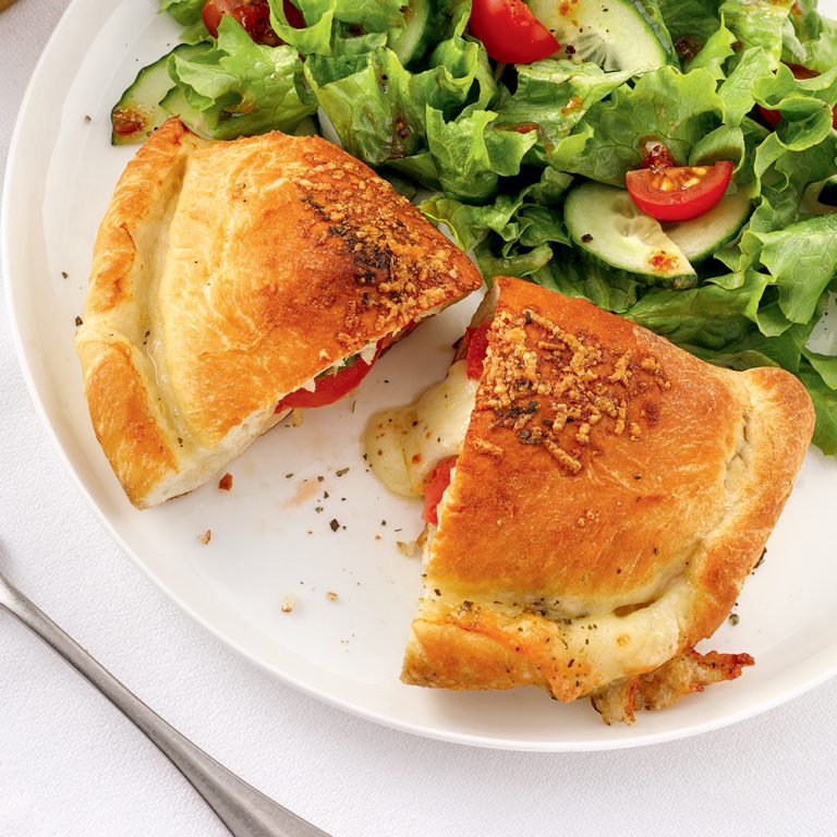 Calzones margherita à la friteuse à air - Les recettes de Caty