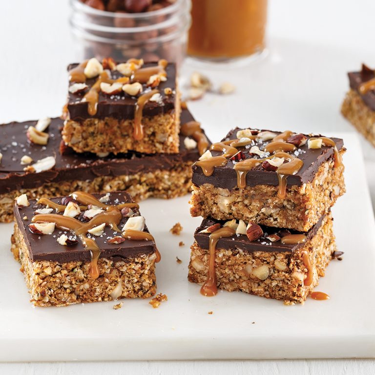 Carrés choco-caramel - Les recettes de Caty