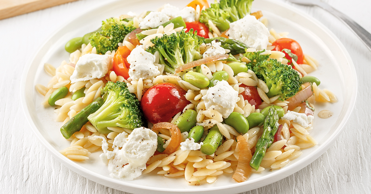 Orzo primavera - Les recettes de Caty