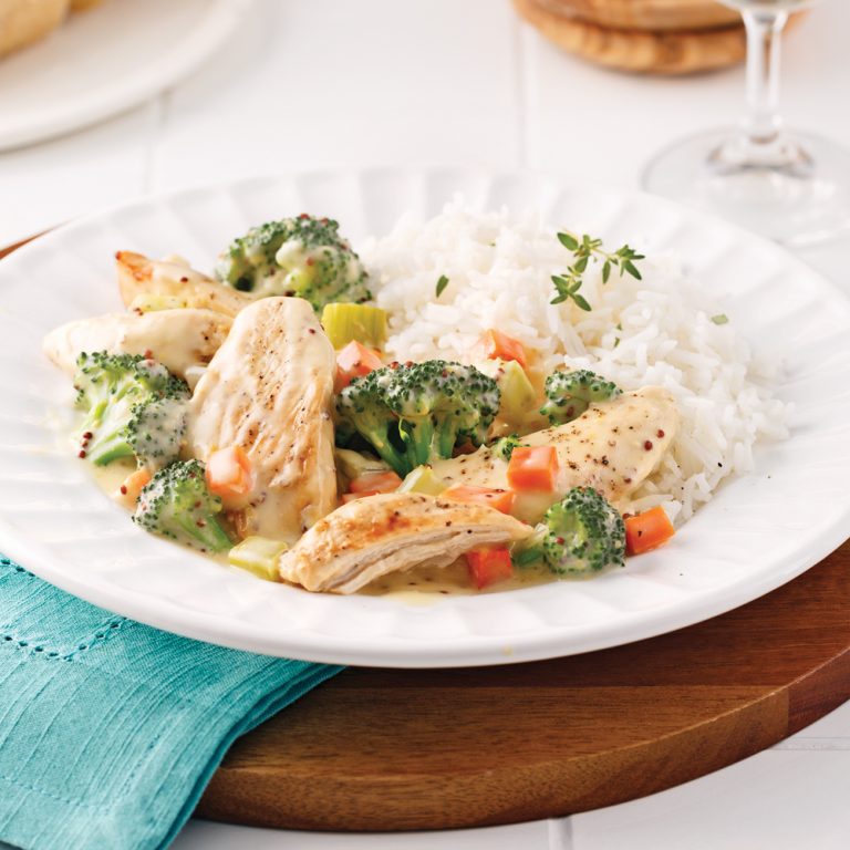 Casserole de poulet et brocoli pour sacs à congeler - Je Cuisine