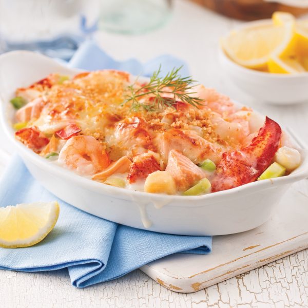 Gratin de fruits de mer - Je Cuisine