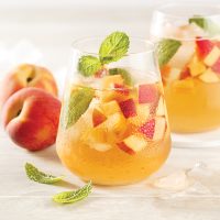 Cocktail au bourbon, pêche et gingembre - Je Cuisine