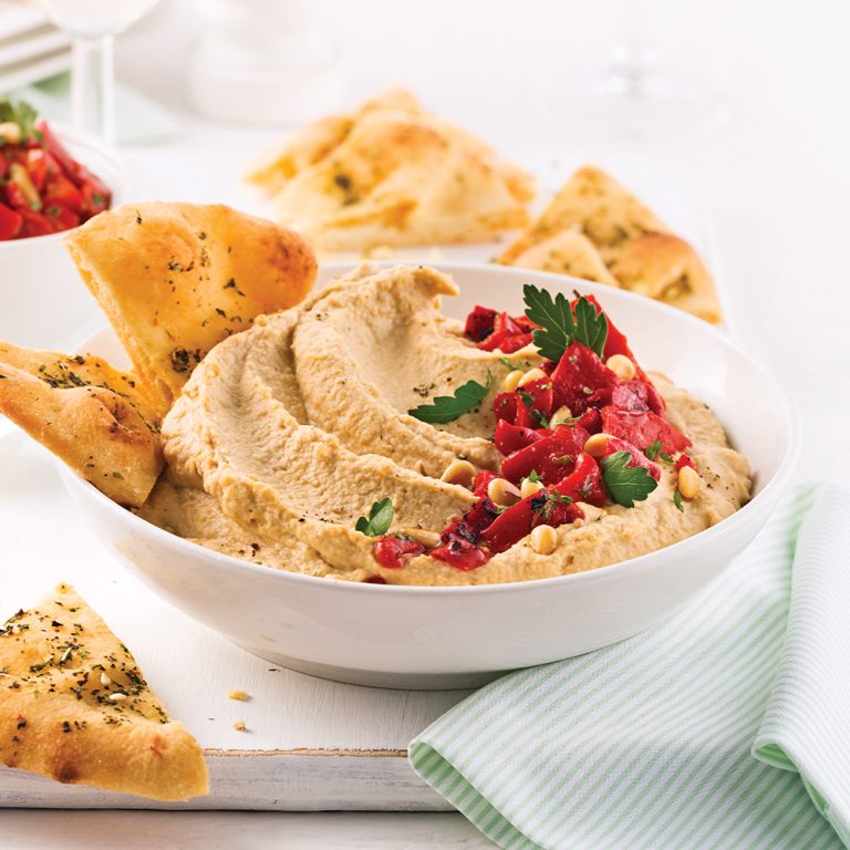 Houmous aux poivrons rôtis - Je Cuisine