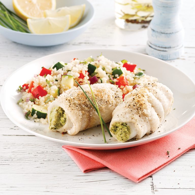 Roulades de sole au brocoli - Je Cuisine