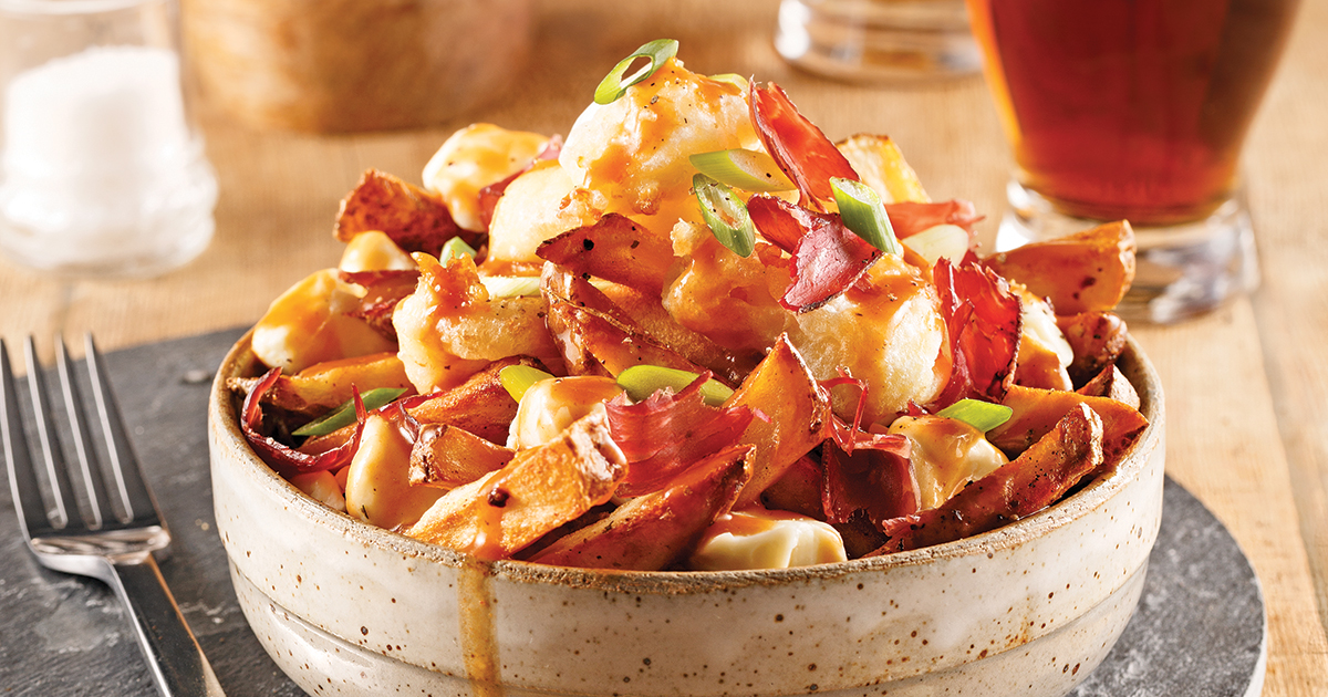 Poutine au fromage croustillant - Je Cuisine