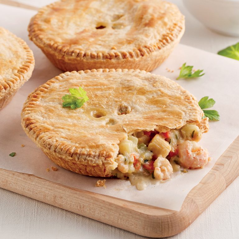 Mini-pâtés aux fruits de mer à congeler - Je Cuisine