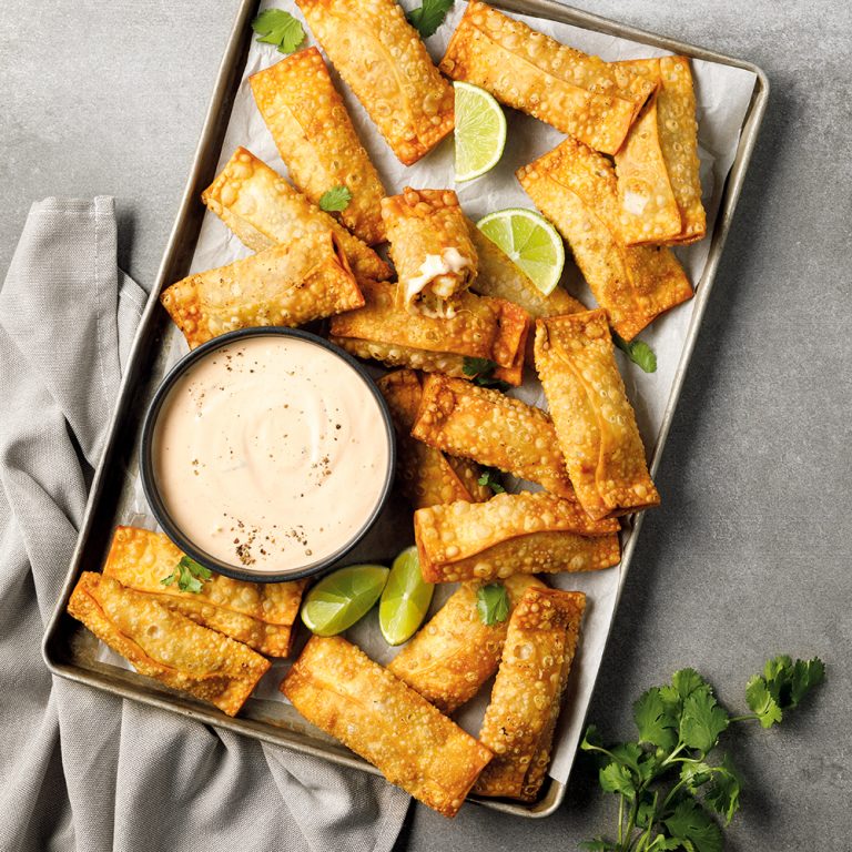 Egg rolls aux crevettes - Je Cuisine