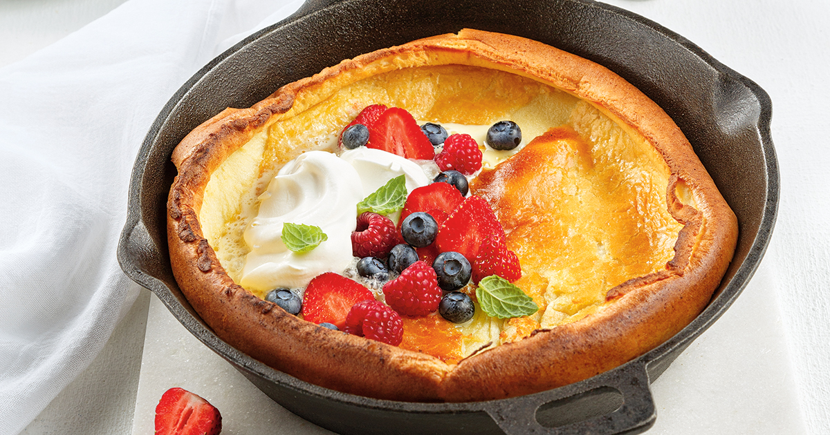 Crêpe «Dutch Baby» - Je Cuisine